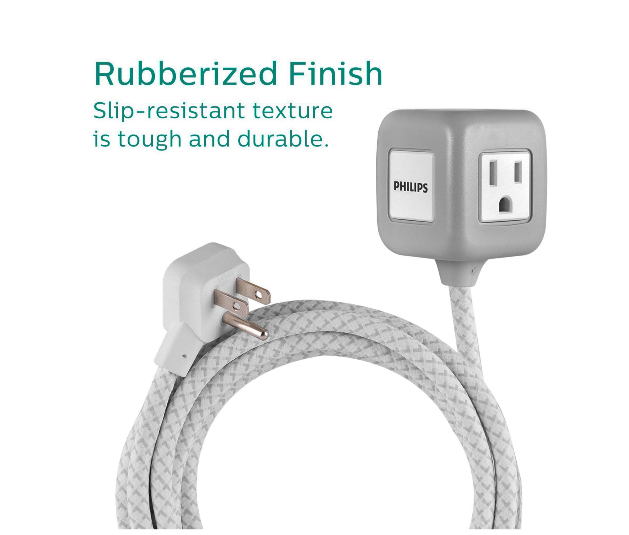 Meatball.ThatDailyDeal - EXTREME SGD - Philips 3 Outlet Rubberized Cube ...