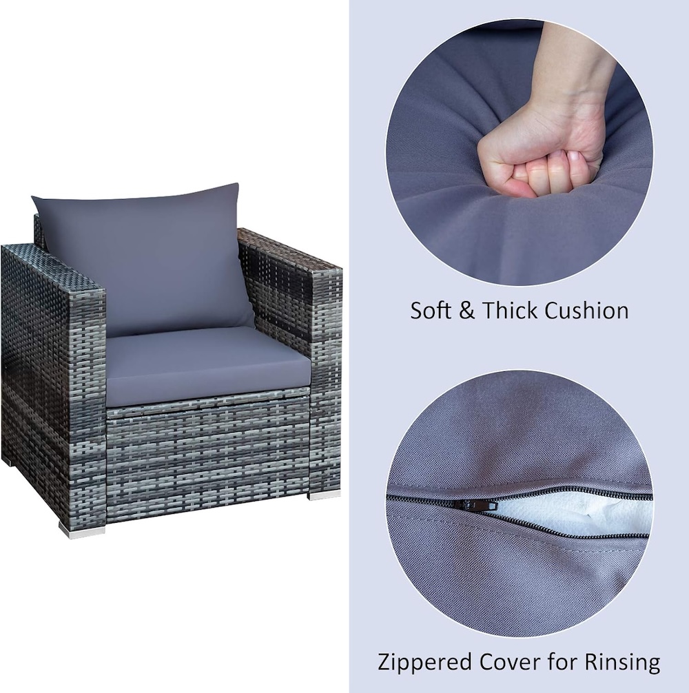 Meatball.ThatDailyDeal - EXTREME ASAP - 3-Piece Patio Furniture Set ...