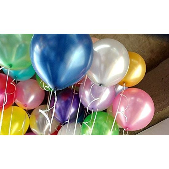 Meatball.ThatDailyDeal - EXTREME SGD - 500 Pack Pearlized Balloons in ...
