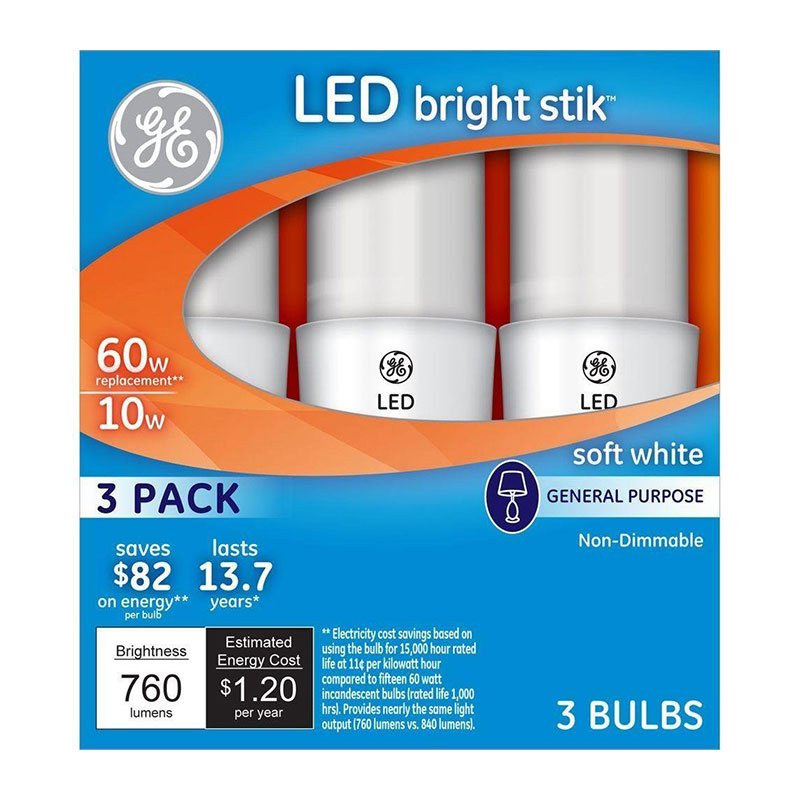 Meatball.ThatDailyDeal - EXTREME SGD - 3 Pack of GE Lighting LED Bright ...