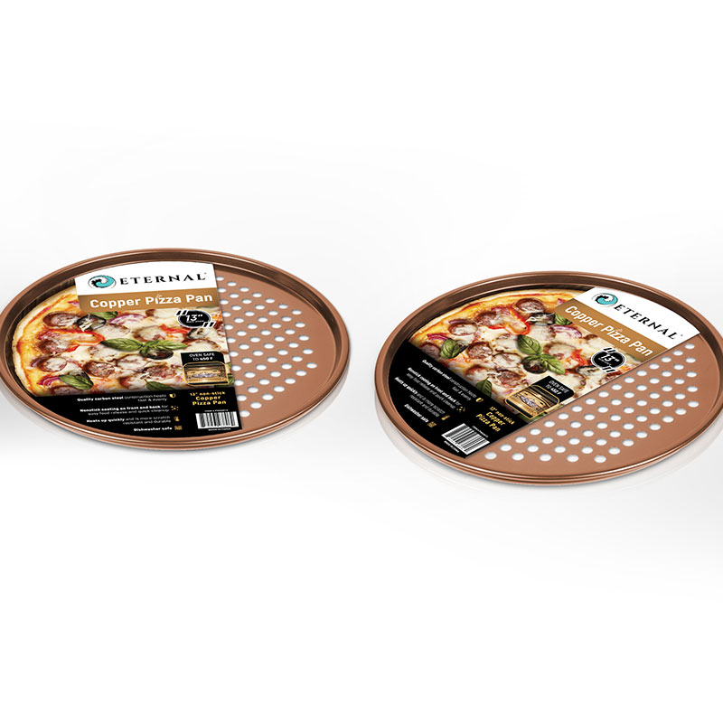 Meatball.ThatDailyDeal - Extreme SGD - 12.8" Copper Pizza Pan - Make ...