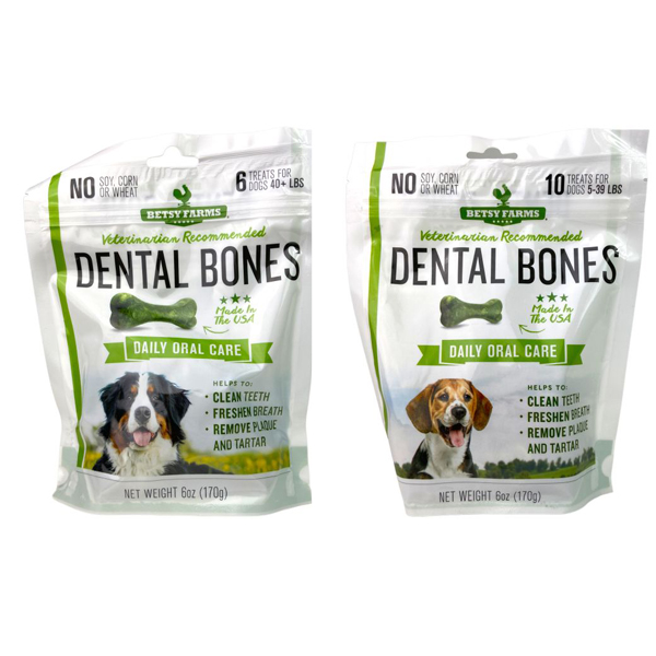Meatball.ThatDailyDeal - EXTREME SGD - 6 BAGS of Betsy Farms Dog Dental ...
