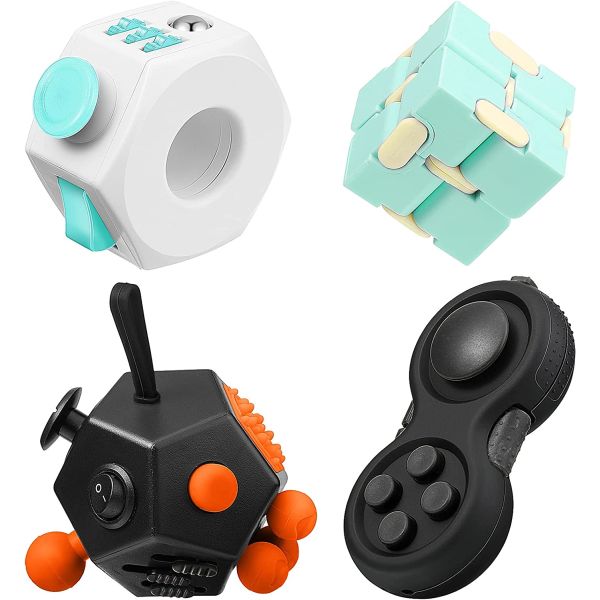 Meatball.ThatDailyDeal - EXTREME SGD - 4-Pack of Mini Fidget Toys - Set ...