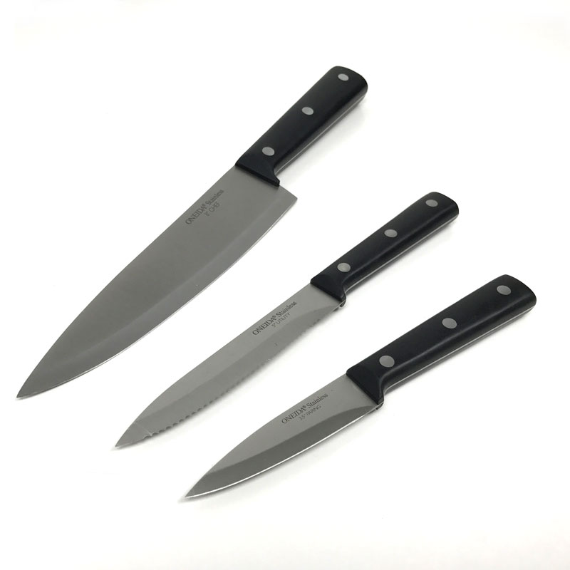 Meatball.ThatDailyDeal - EXTREME SGD - Oneida 3 Piece Triple Rivet Chef ...